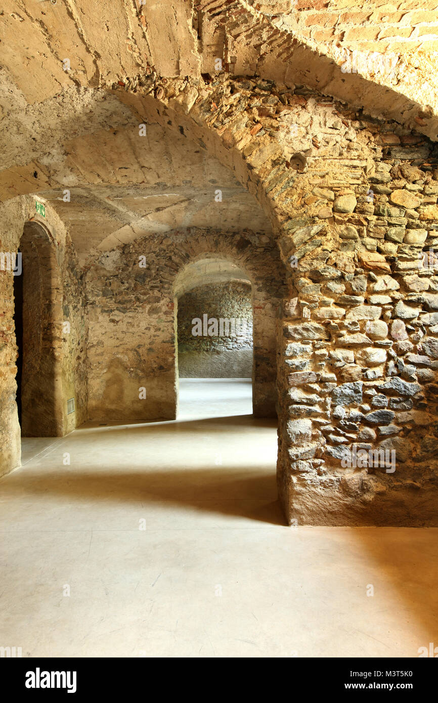 old cave in historic building Stock Photo - Alamy