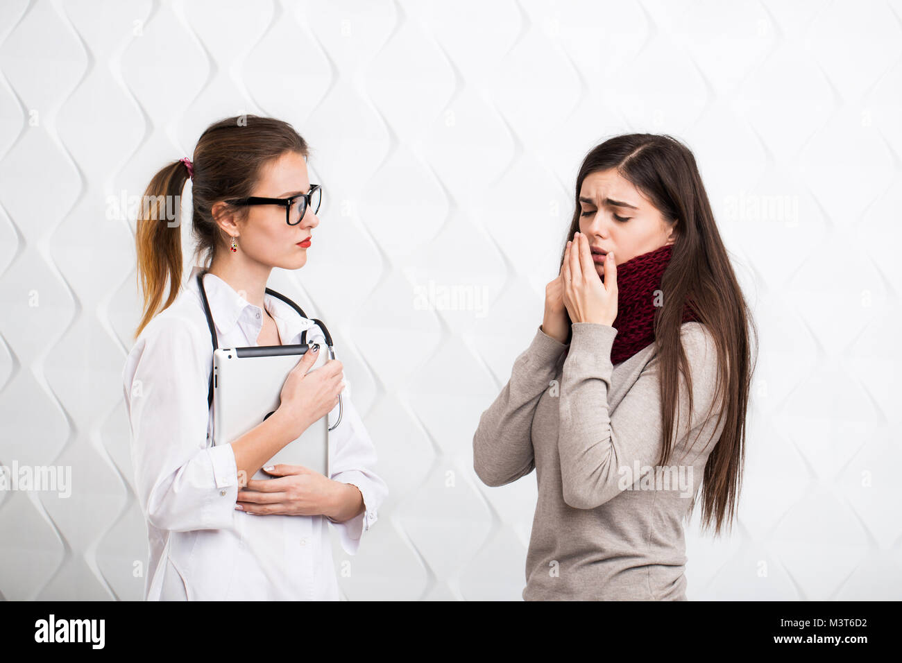 Seeing the Doctor Stock Photo - Alamy