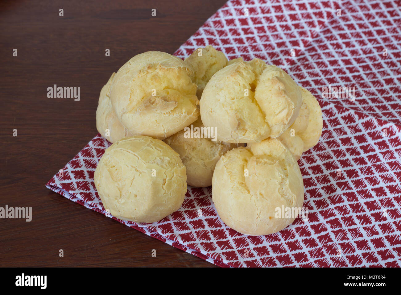 Tree Brazilian Cheese Bread made from a kind of cassava flour ...