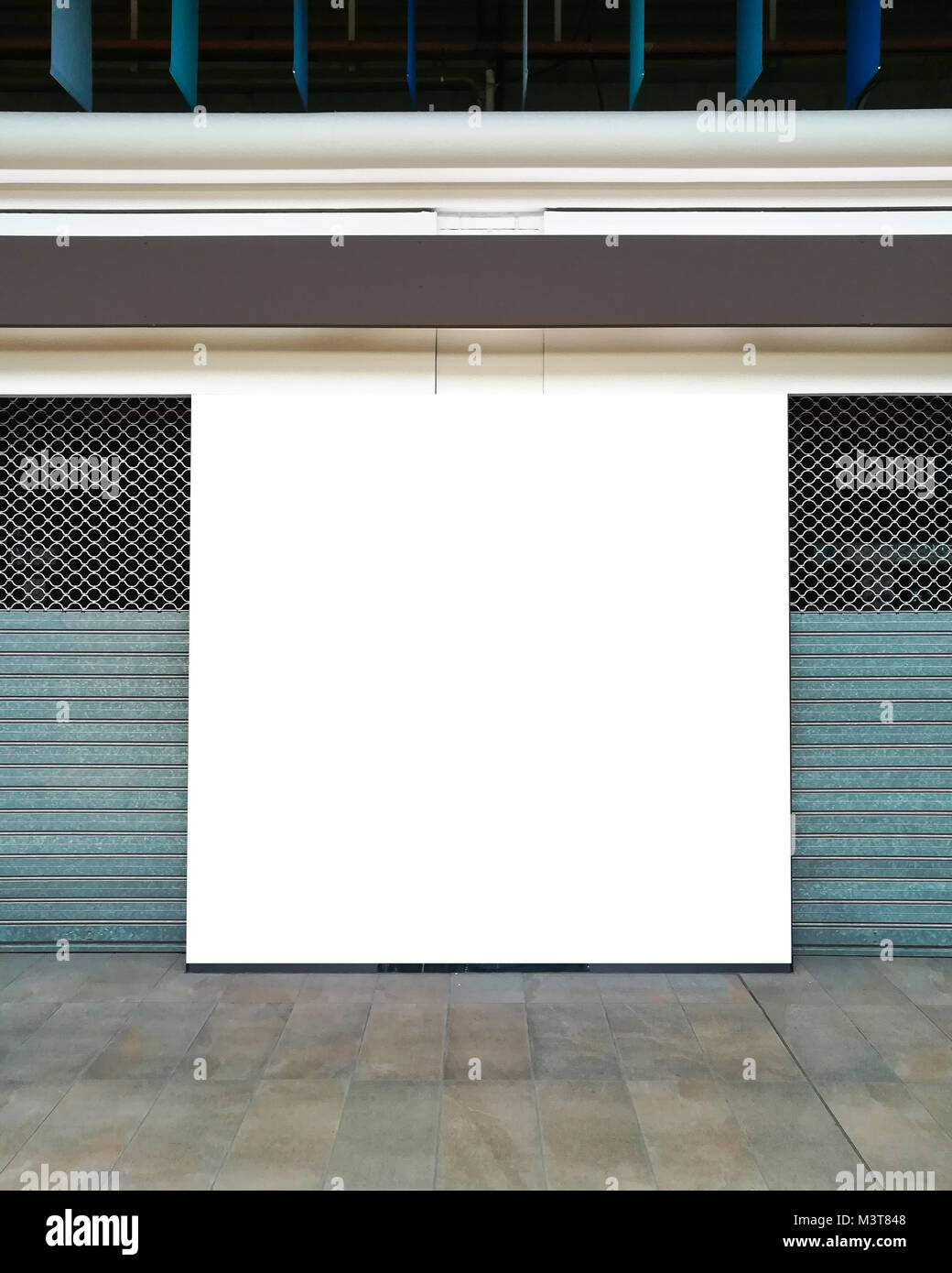 Roller shutter door sign hi-res stock photography and images - Alamy