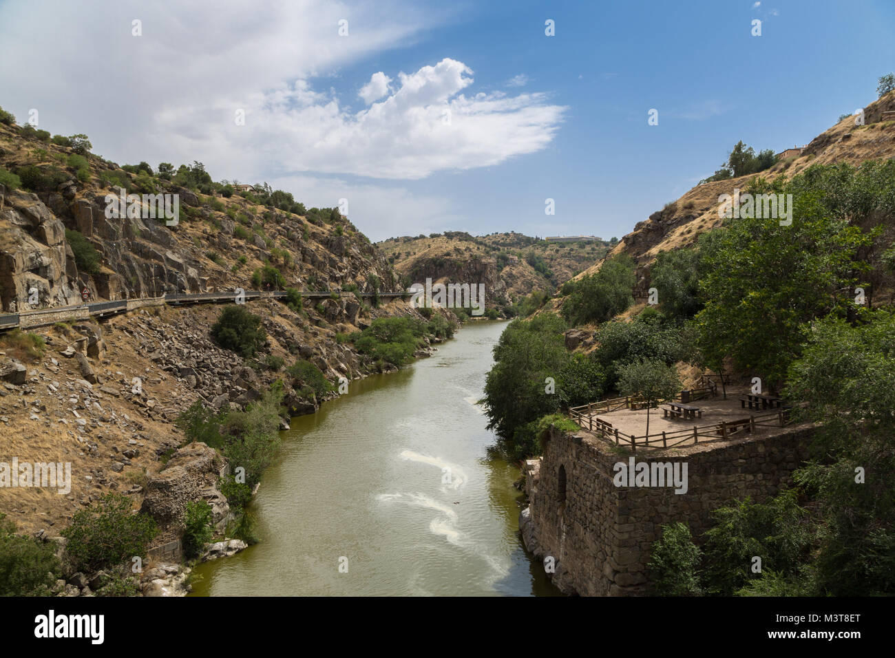 A view of beautiful medieval Toledo, Spain Stock Photo - Alamy
