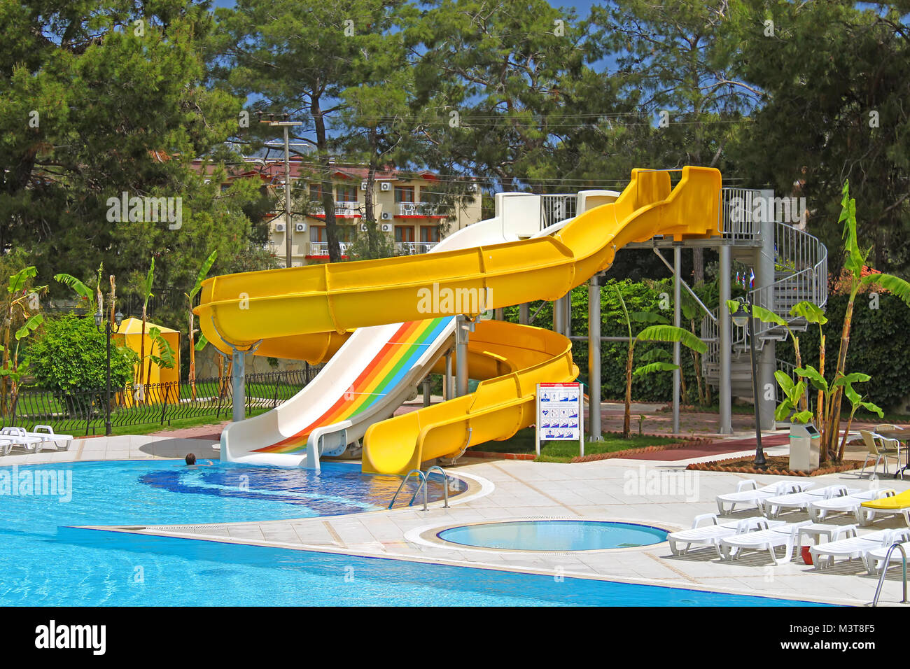 Aquapark slides hi-res stock photography and images - Alamy