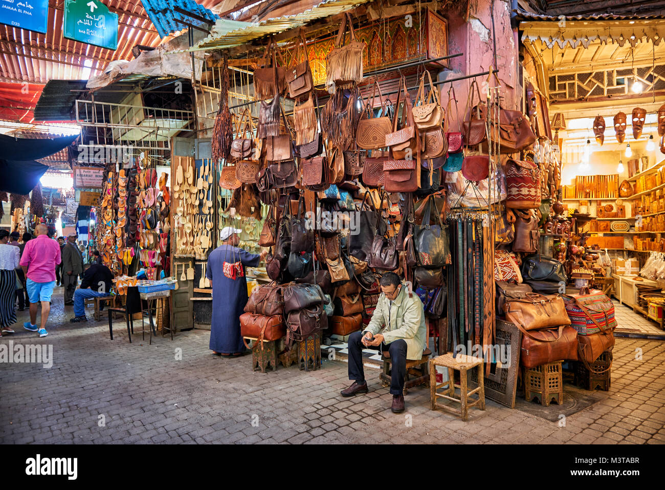 Morocco bazar hi-res stock photography and images - Alamy