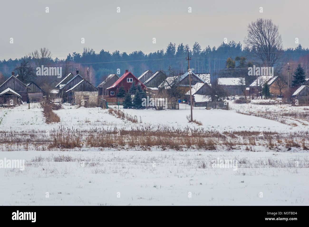 Soce village on so called The Land of Open Shutters trail, famous for ...