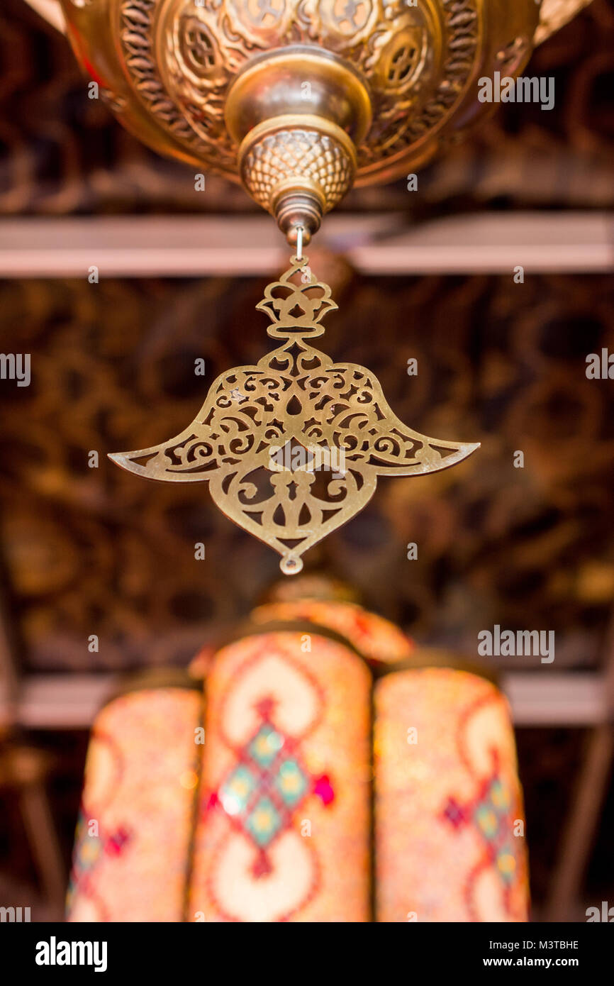 Example of Ottoman art patterns applied on metals Stock Photo - Alamy