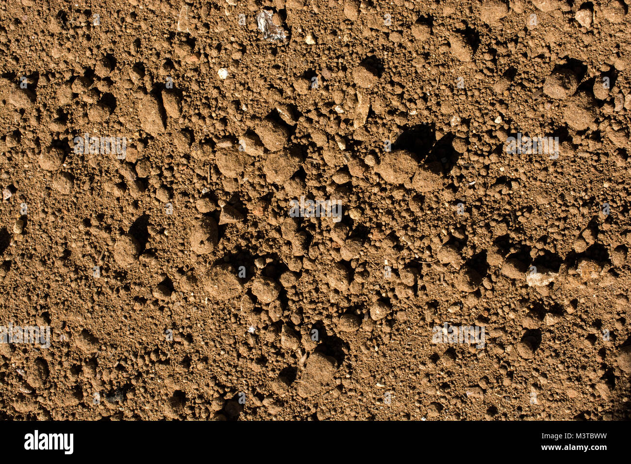 Soil surface as a background texture Stock Photo - Alamy