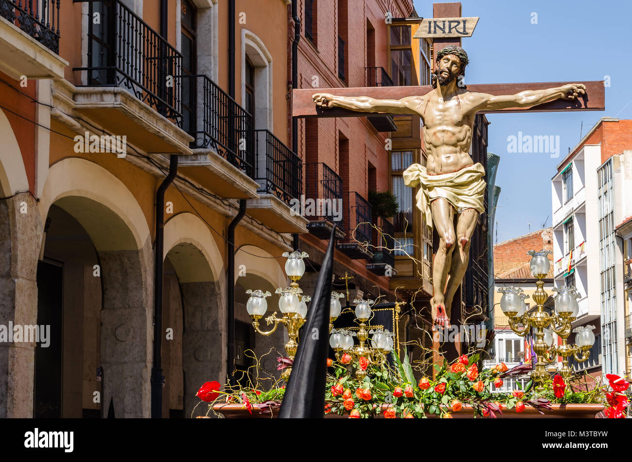 PALENCIA, SPAIN - MARCH 24, 2016: Traditional Spanish Holy Week (Semana ...