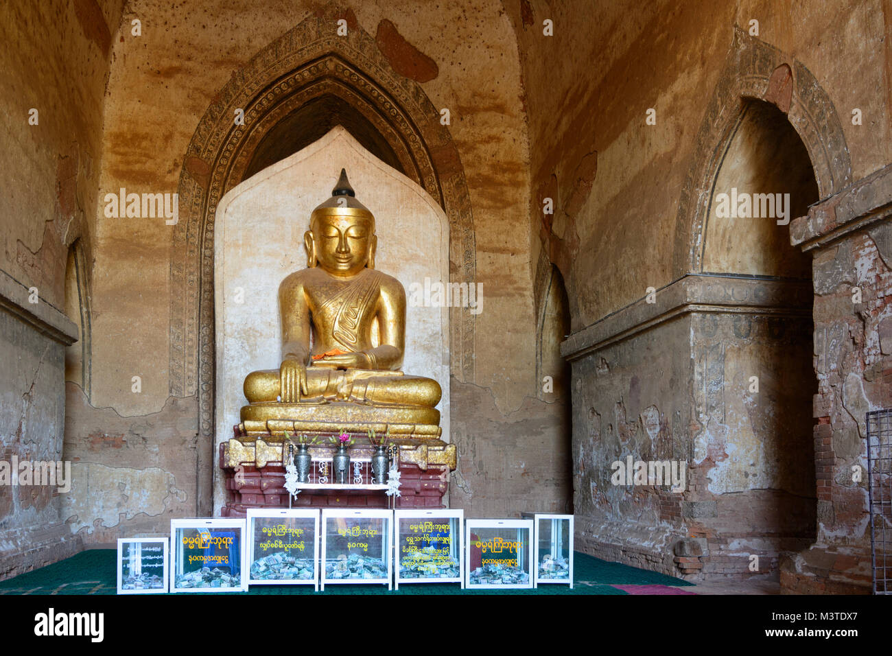 Bagan: Dhammayangyi Temple, Buddha image, , Mandalay Region, Myanmar ...