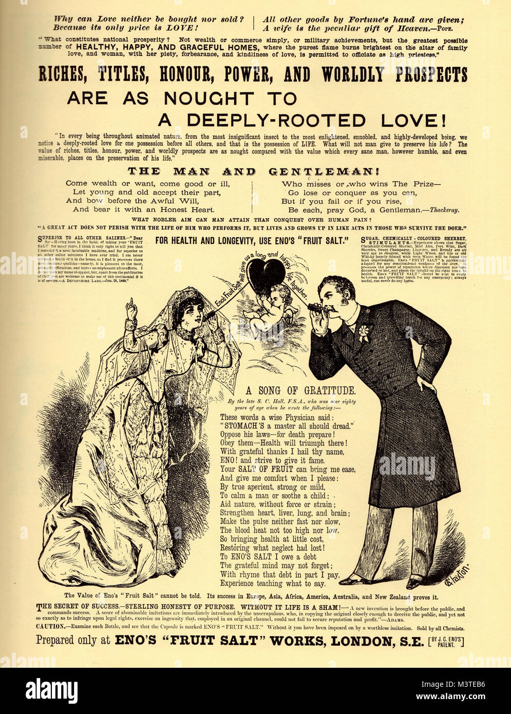 Victorian and Edwardian Advertising Posters Stock Photo - Alamy