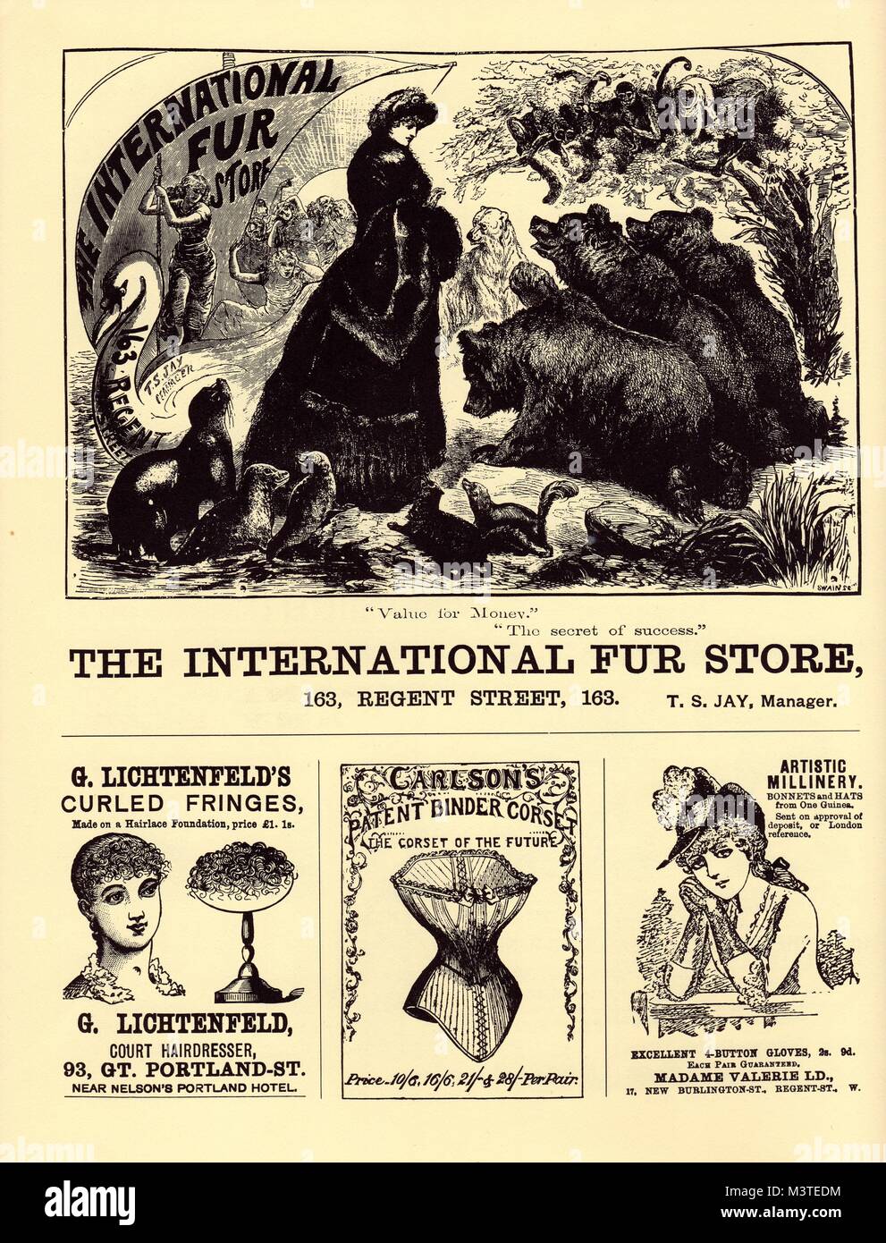 Victorian and Edwardian Advertising Posters Stock Photo - Alamy