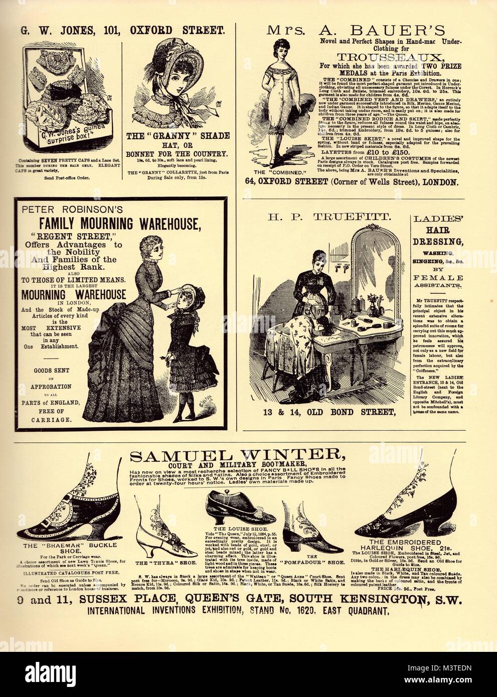 Victorian and Edwardian Advertising Posters Stock Photo - Alamy