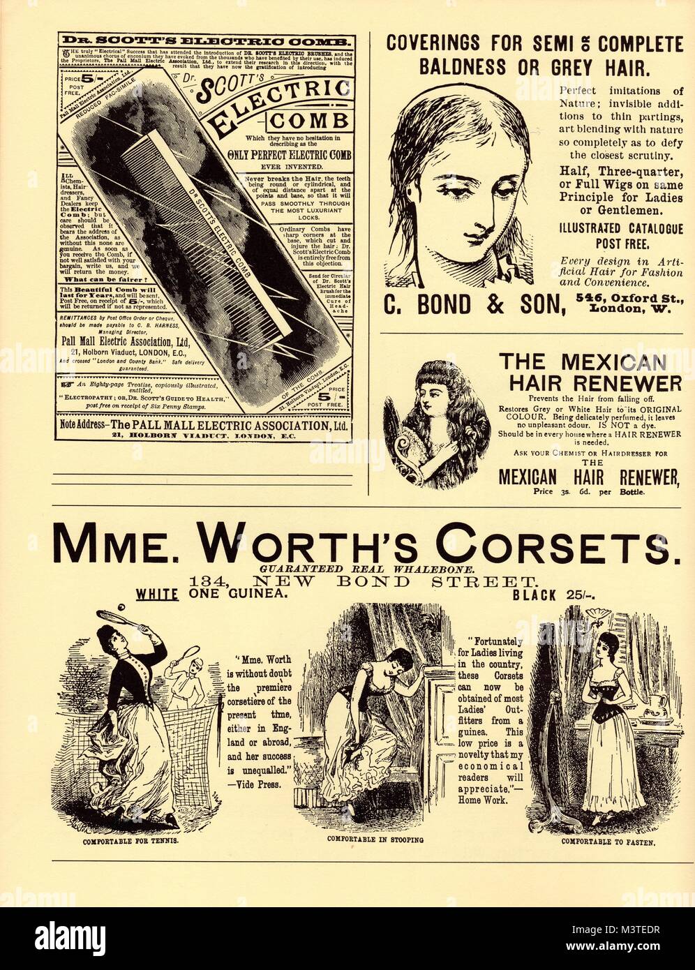 Victorian and Edwardian Advertising Posters Stock Photo - Alamy