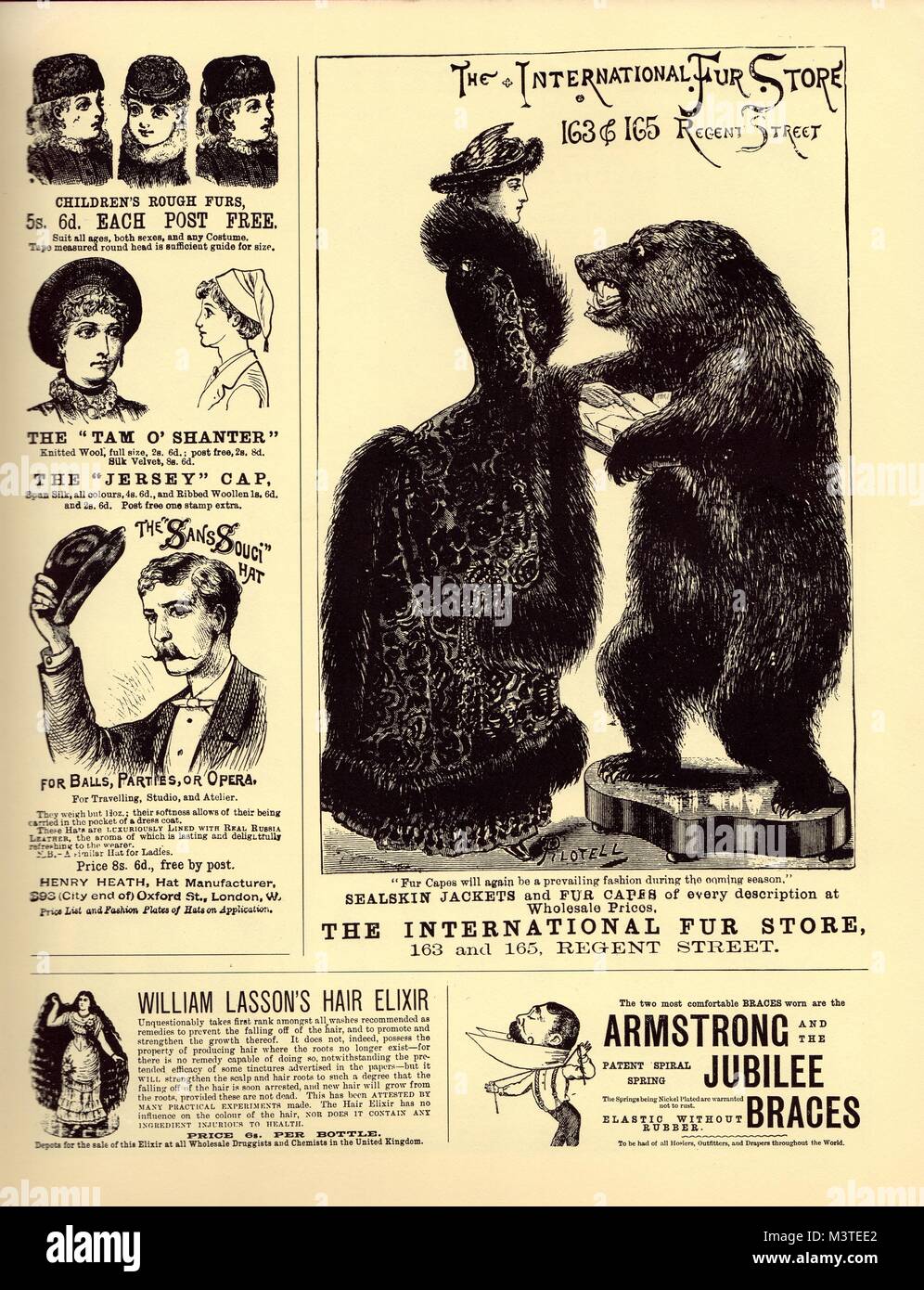 Victorian and Edwardian Advertising Posters Stock Photo - Alamy