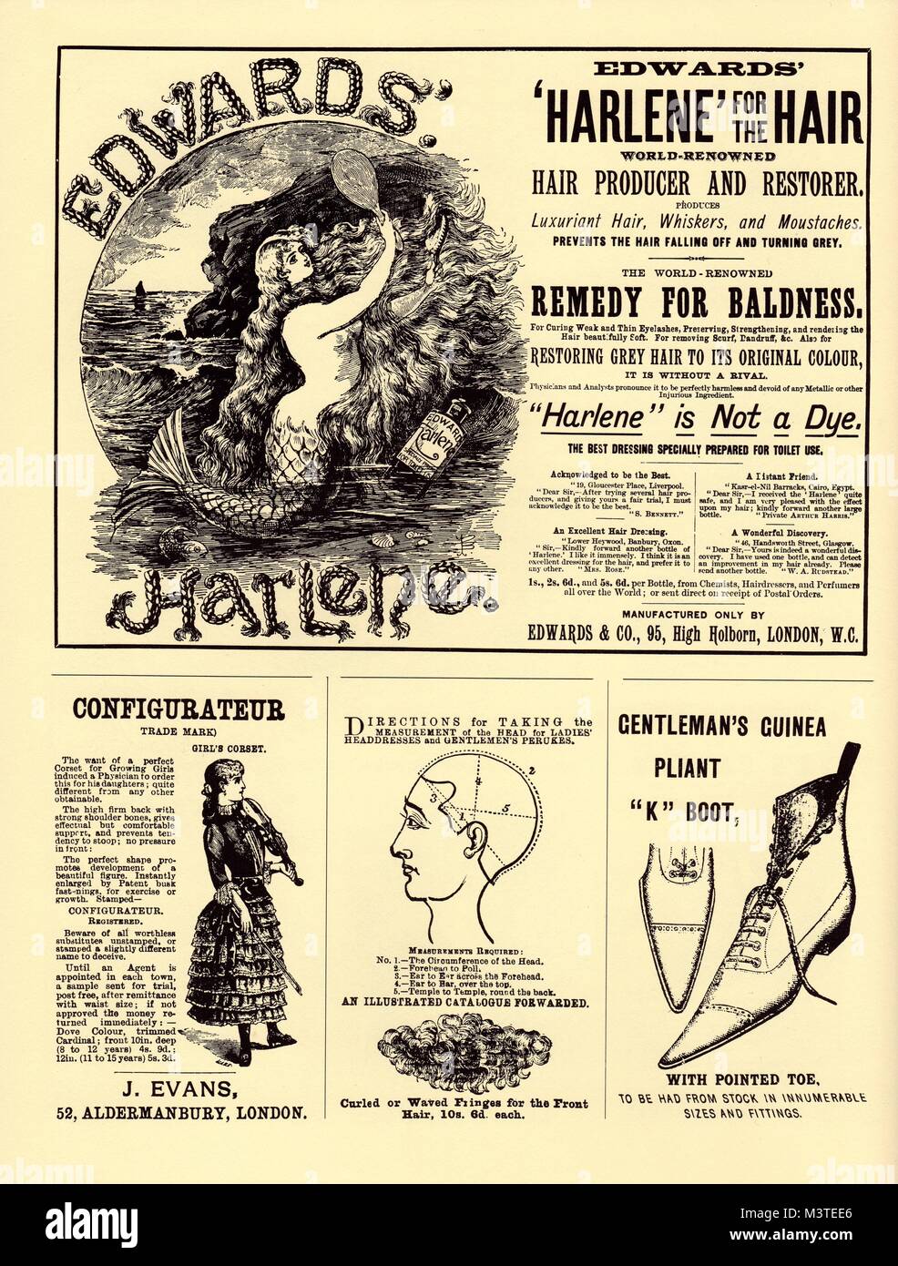 Victorian and Edwardian Advertising Posters Stock Photo - Alamy