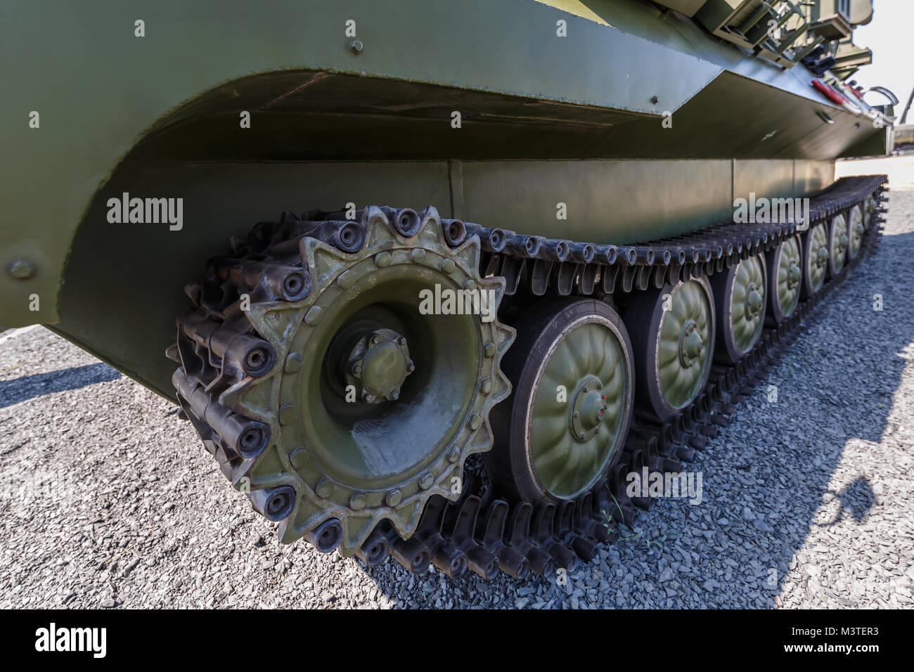 Close Up Military Vehicle Tank Tracks Stock Photos & Close Up Military ...