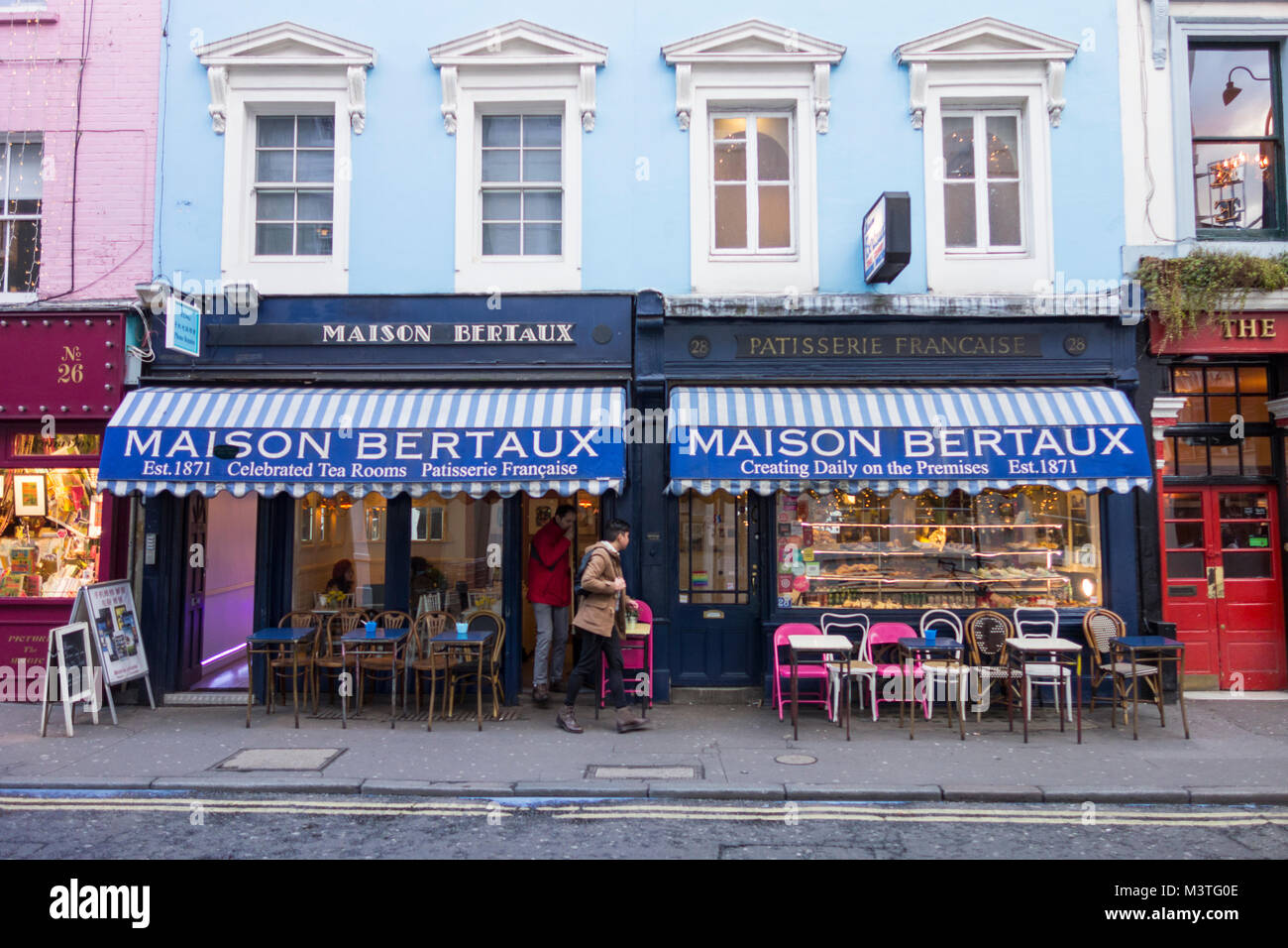 Michele Wade's Maison Bertaux French patisserie and tea rooms on Greek ...