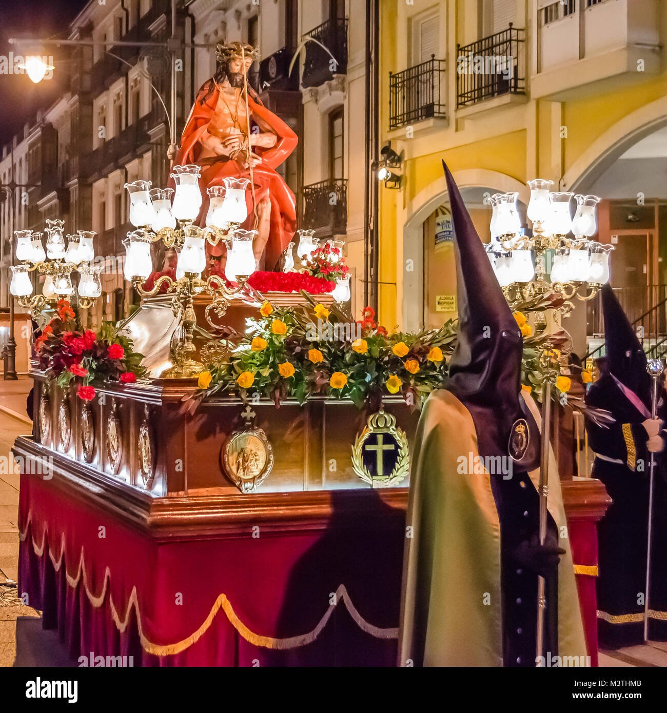 PALENCIA, SPAIN - MARCH 24, 2016: Traditional Spanish Holy Week (Semana ...