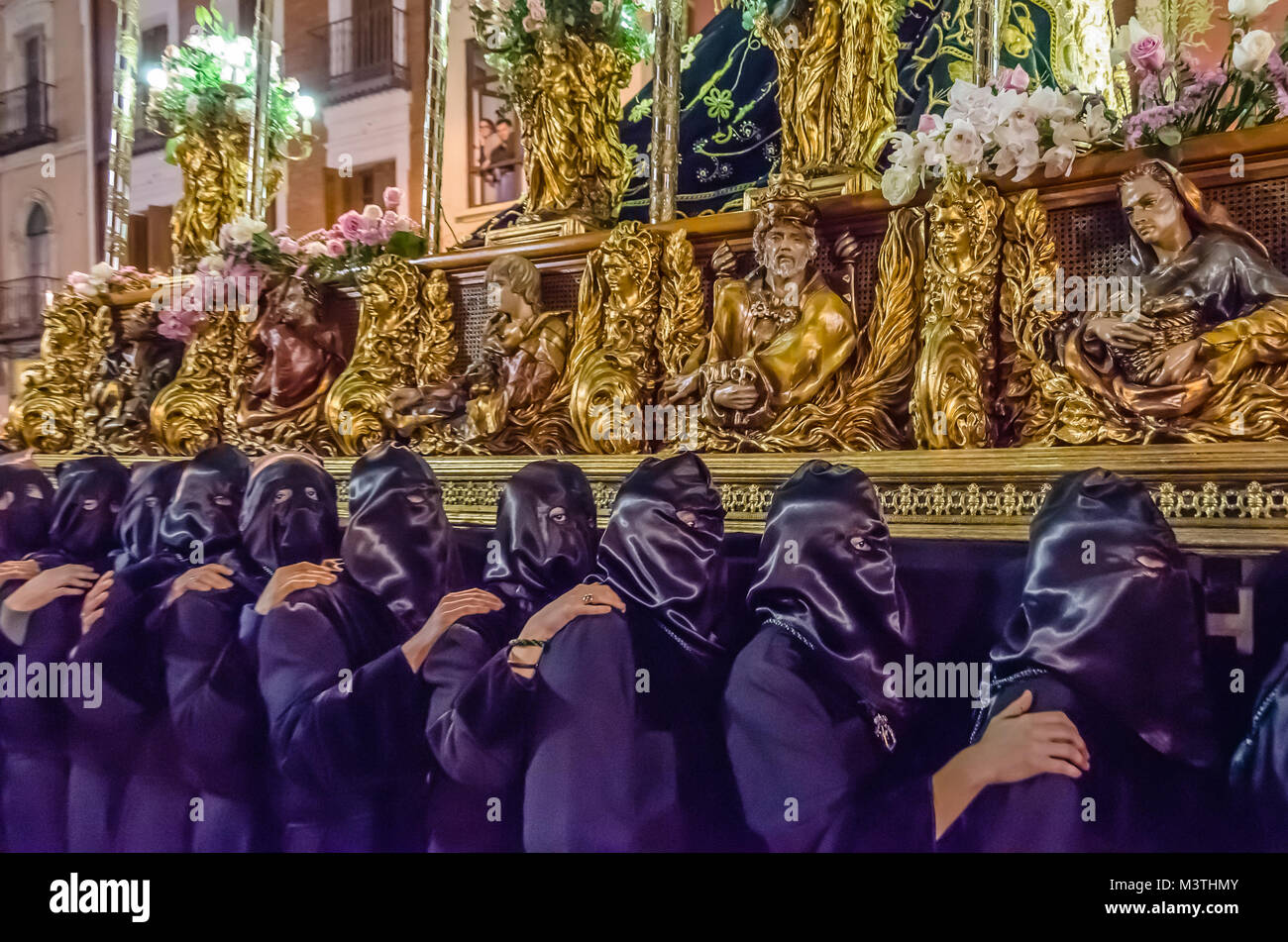 PALENCIA, SPAIN - MARCH 24, 2016: Traditional Spanish Holy Week (Semana ...