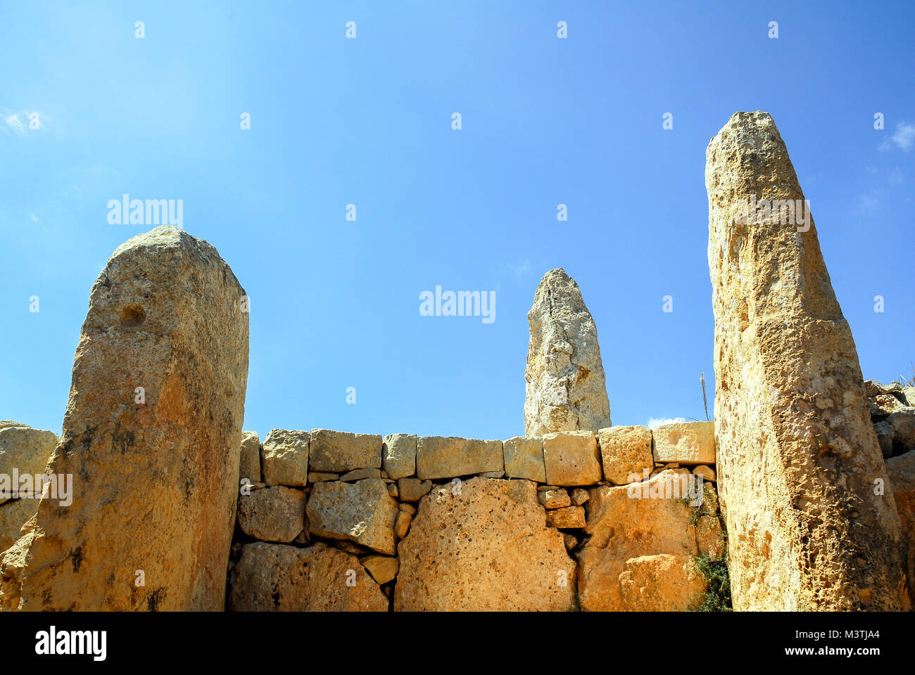 Megalithic temple complex of Mnajdra,Malta.2007 Stock Photo - Alamy