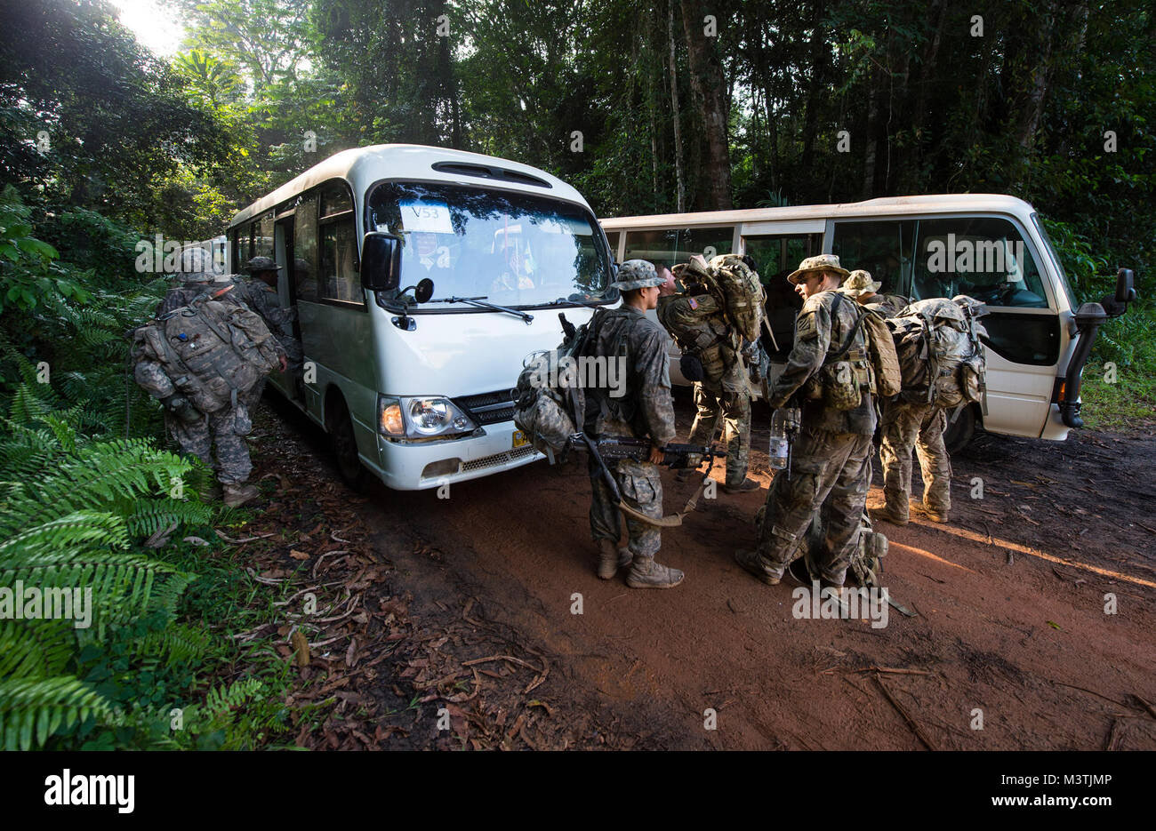 U.S. Army Infantry Soldiers, with the 703rd Brigade Support Battalion ...