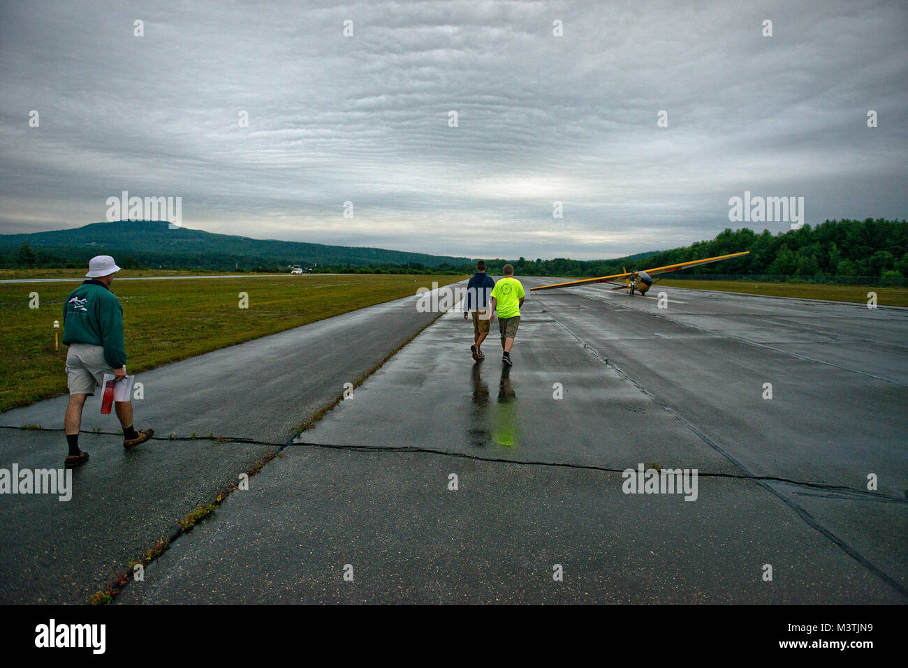 Instructor Pilot, Paul Finestone, and students, Christopher Cashmen and ...