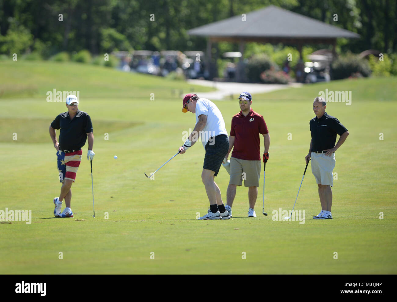 (L-R) Paul Gorgei, Dave Howard, Matt Anderson, and Gary Pesh make ...