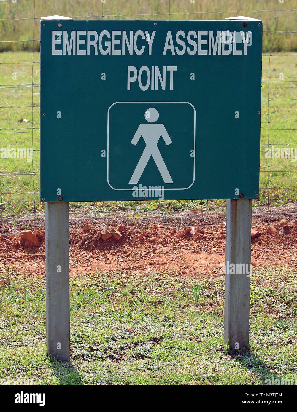Emergency assembly point sign hi-res stock photography and images - Alamy