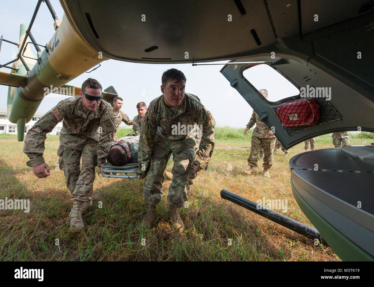 U.S. Army SPC. Randall Baker (left) and U.S. Army SPC. Cody Durbin ...