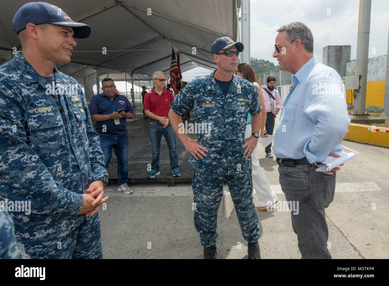 RODMAN, Panama (Jun. 23, 2016) - Cmdr. Orlando Bowman, commanding ...