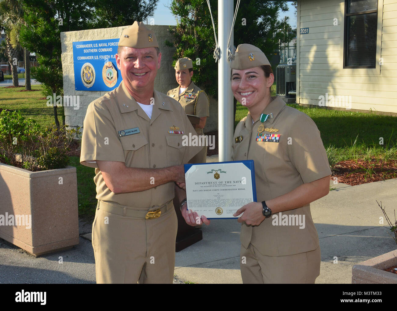 MAYPORT, Fla. (Jun. 29, 2016) – Rear Adm. George W. Ballance, Commander ...