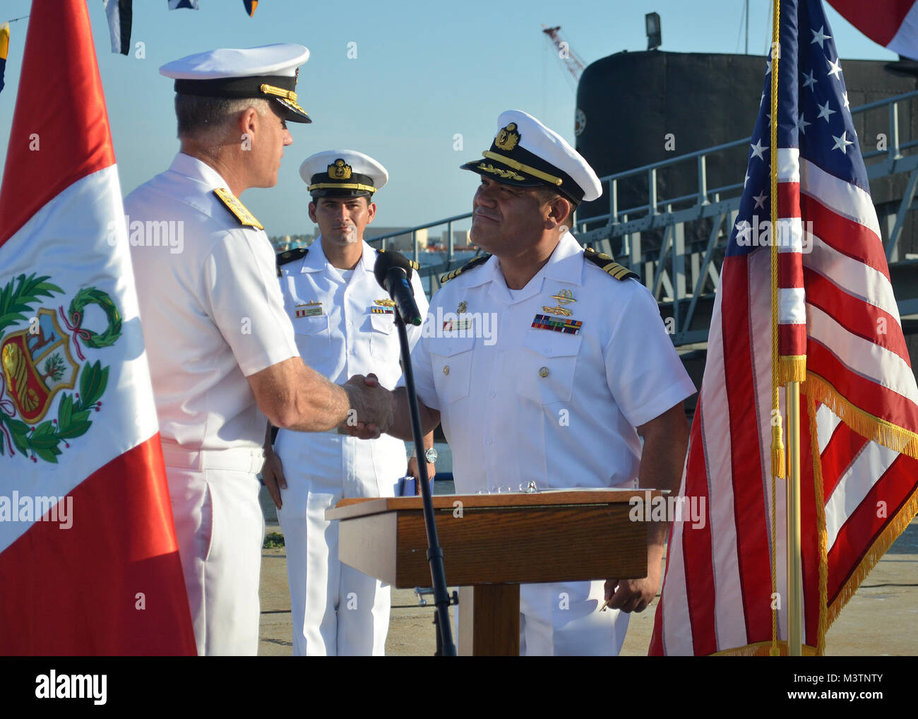 Rear adm sean buck hi-res stock photography and images - Alamy
