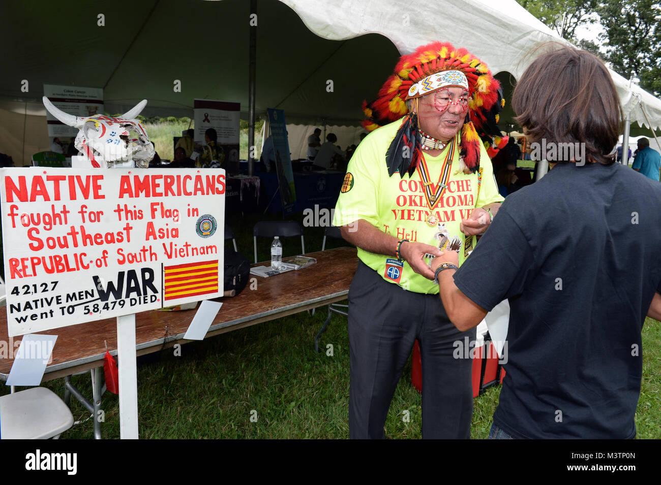 Native American Indian Vietnam Veteran, Albert Valdiviez, Colonel, U.S ...