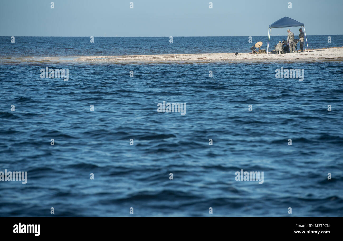 Joint Communication Support Element (JCSE) operators set up a ...