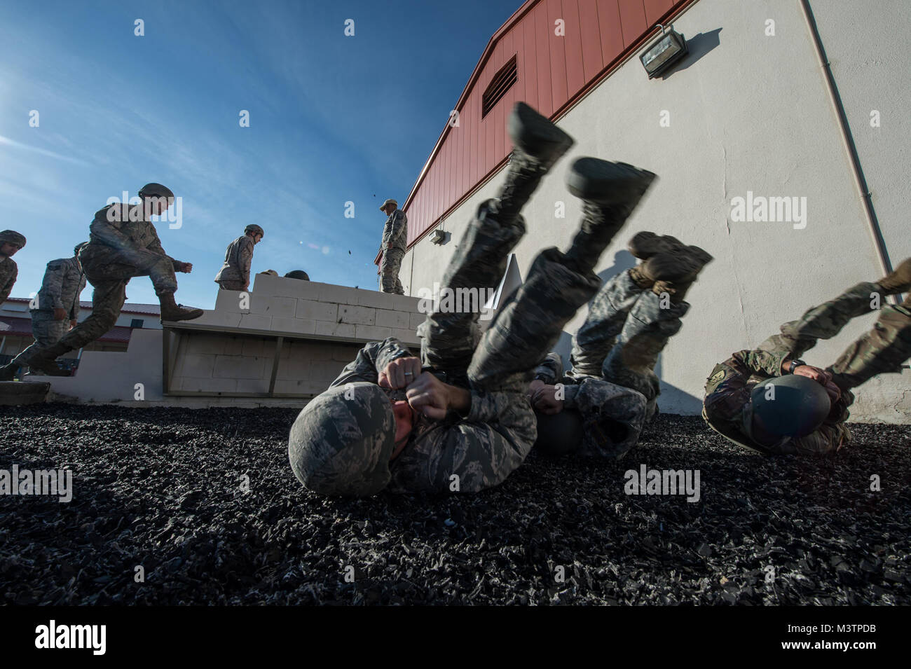 Joint Communication Support Element (JCSE) operators go through ...