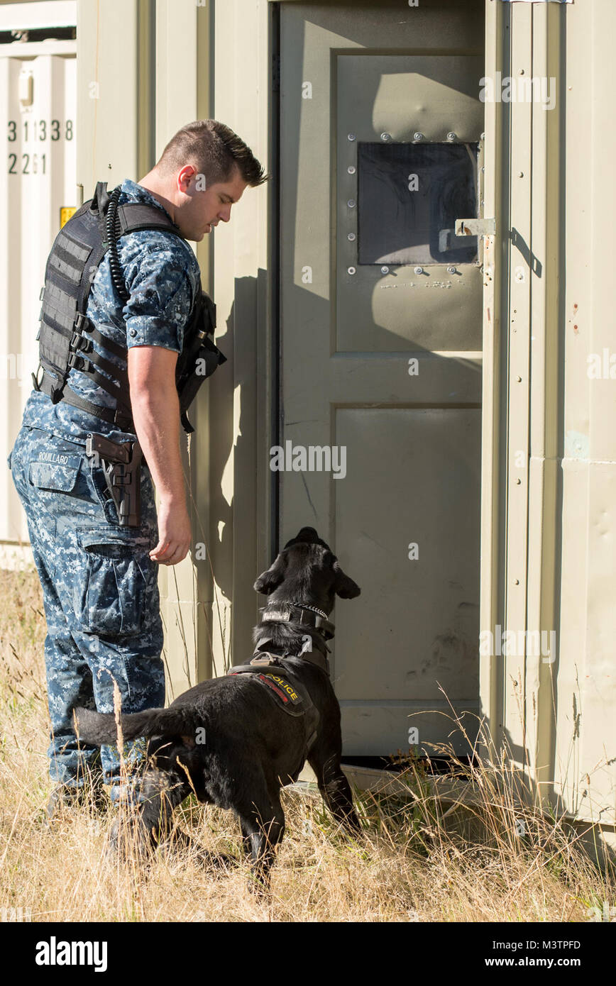 160913-N-ZP059-043 SILVERDALE Wash., (Sep. 13, 2016) – Master-at-Arms ...