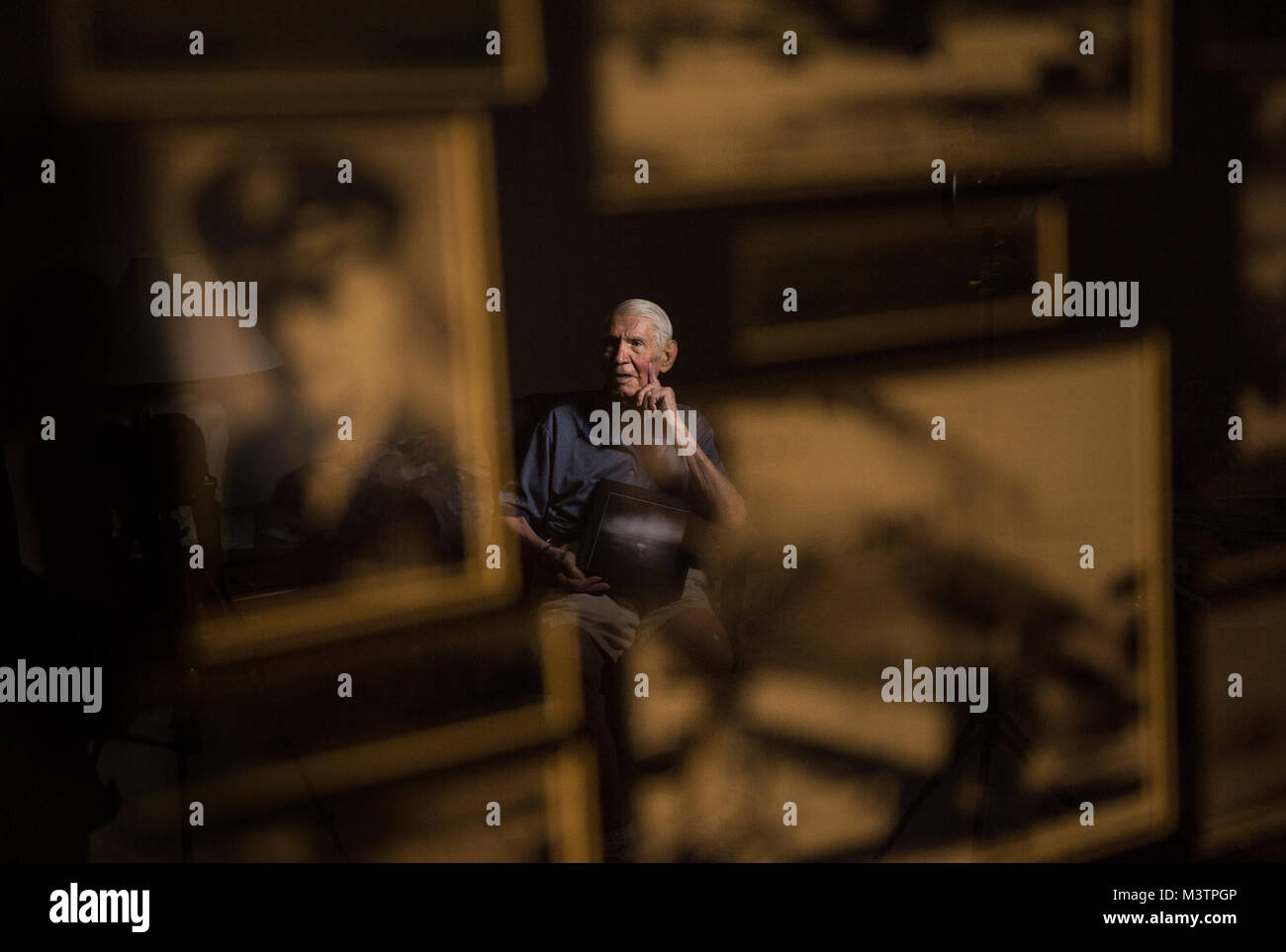 Russell Gackenbach, the navigator aboard the B-29, Necessary Evil ...