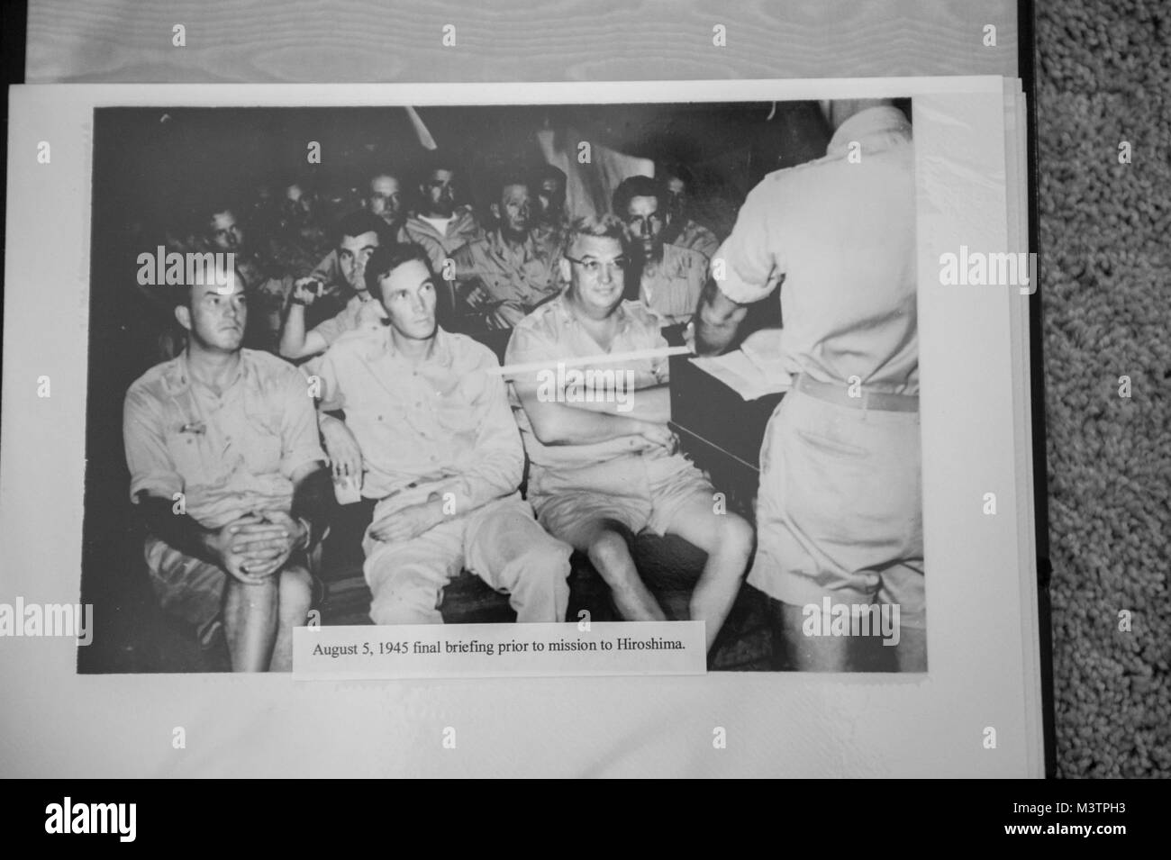 Russell Gackenbach was the navigator aboard the B-29 Superfortress ...