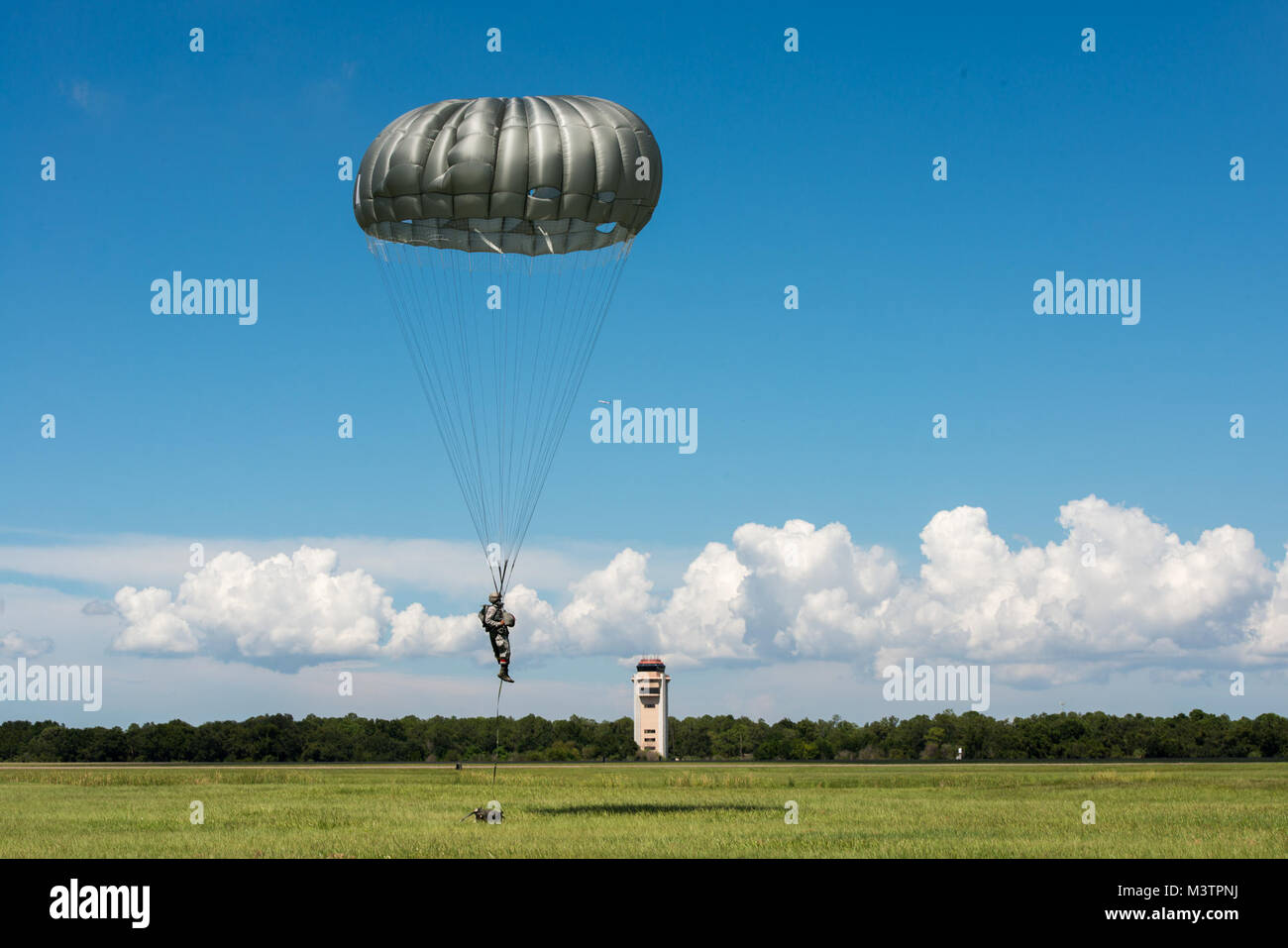 A Joint Communication Support Element operator steers to the ground ...