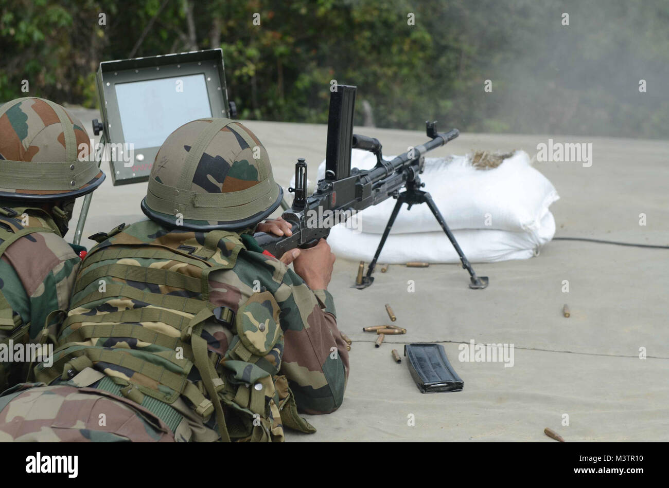 Light Machine Gun Of Indian Army