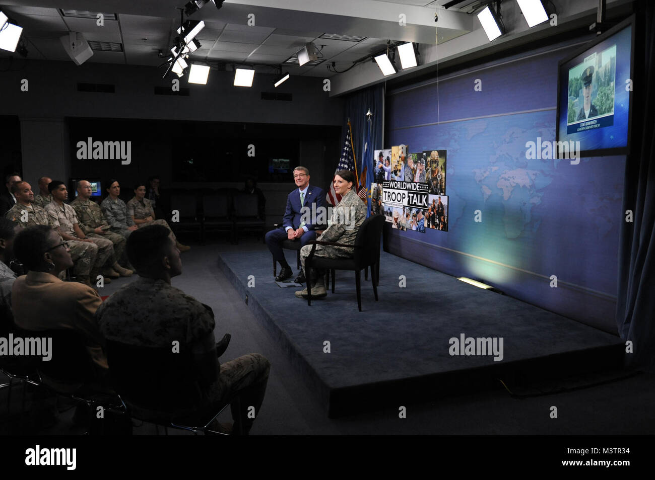 Secretary of Defense, The Honorable Ash Carter, takes to the Pentagon ...