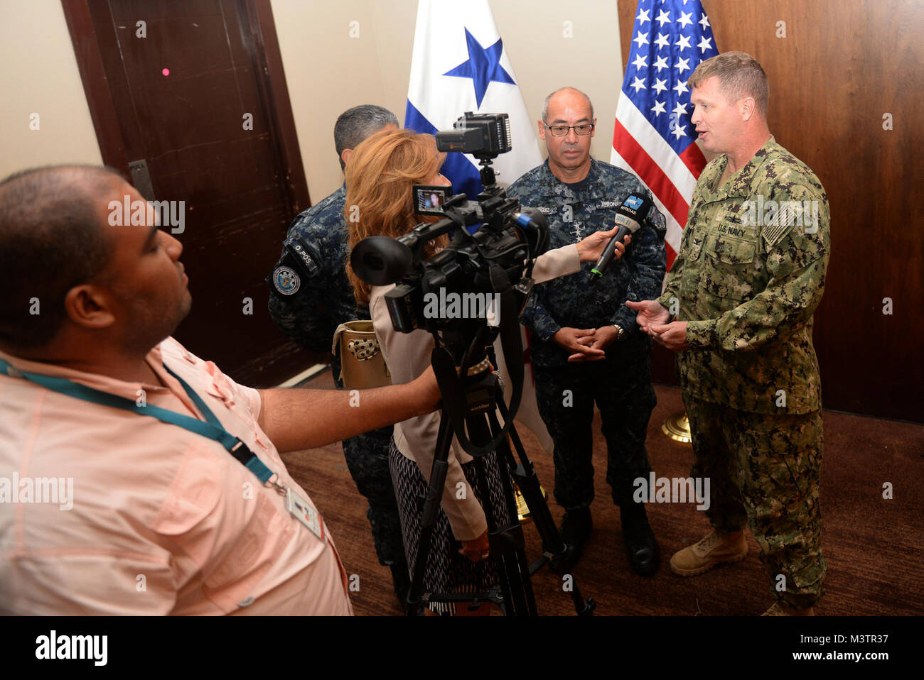 PANAMA CITY, Panama (Sept. 21, 2016) - Capt. Errin Armstrong, Commodore ...