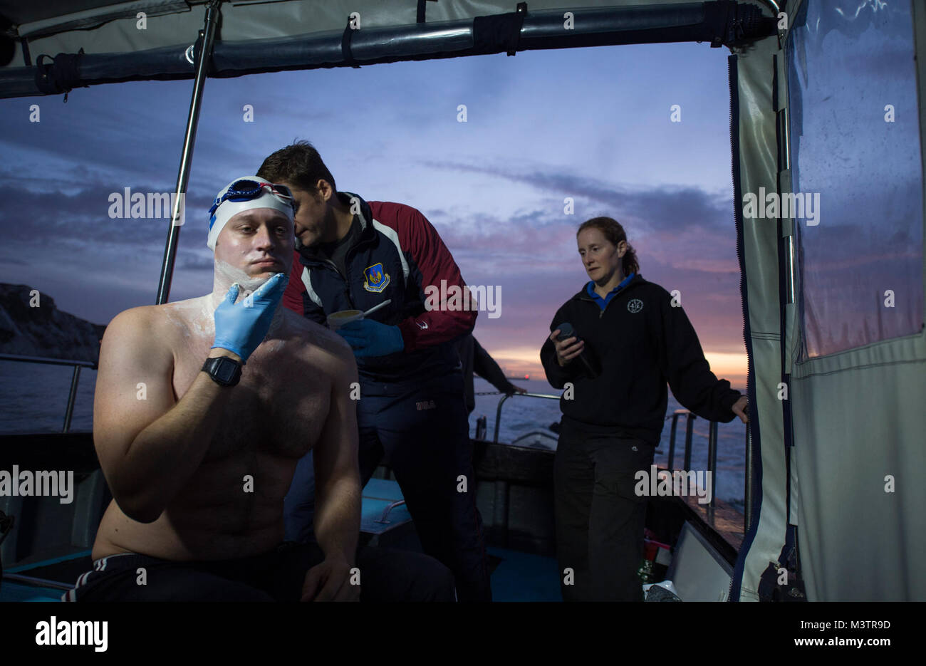 U.S. Air Force Major Simon Ritchie, a dermatologist with the 59th ...