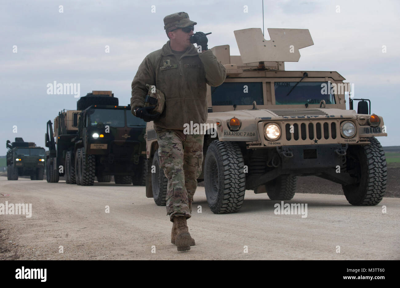 U.S. Army 1st Lieutenant Dillon Jordan, with the 5th Battalion 7th Air ...