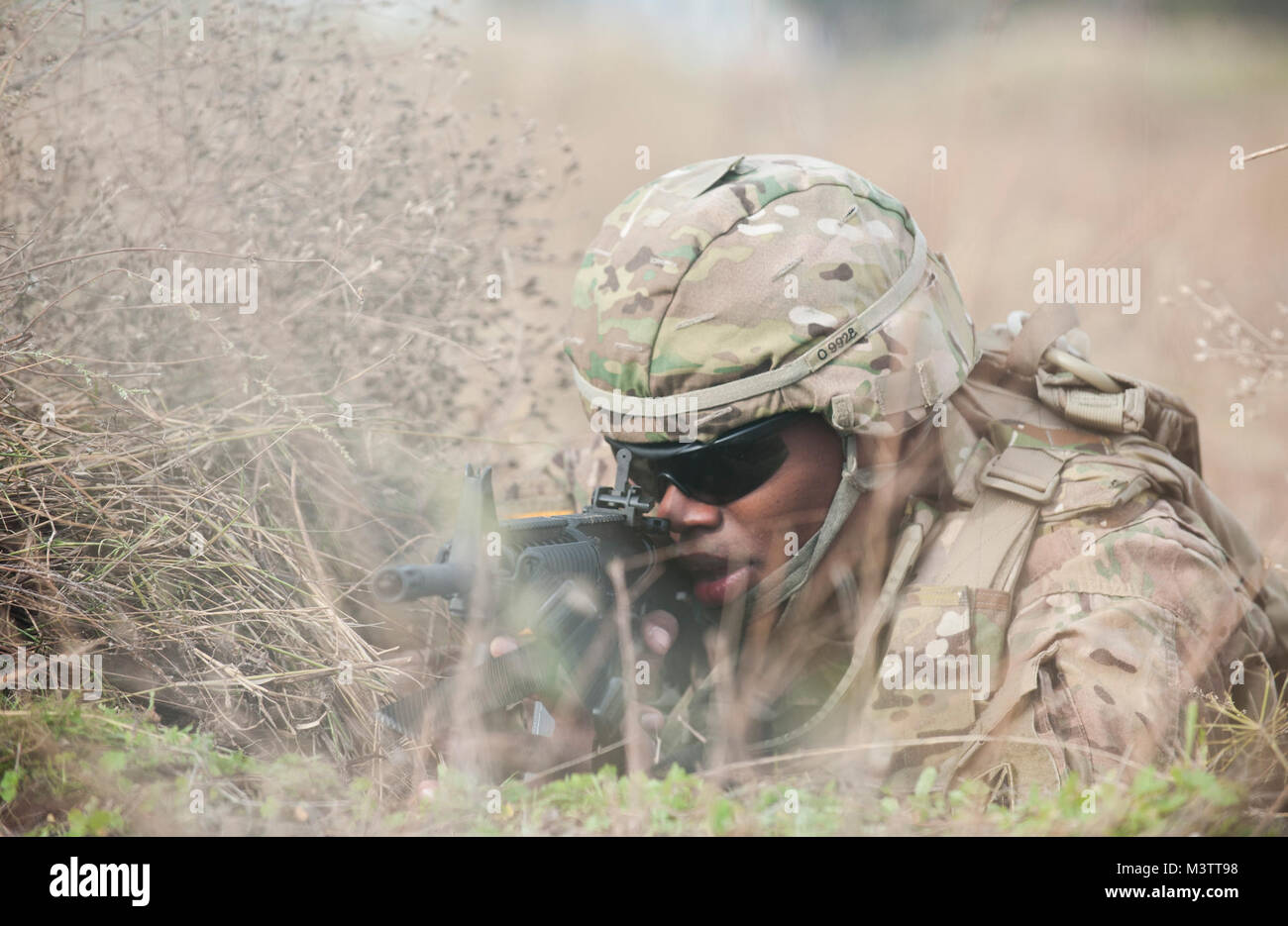 U.S. Army Specialist Kevin Outlaw, as Soldier with the 5th Battalion ...