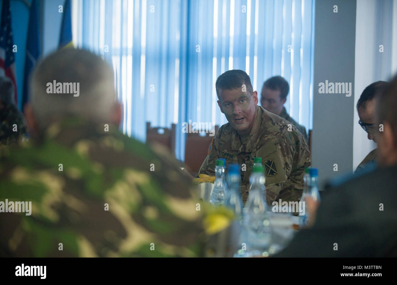 U.S. Army Captain Michael Topping, Command of 5th Battalion 7th Air ...
