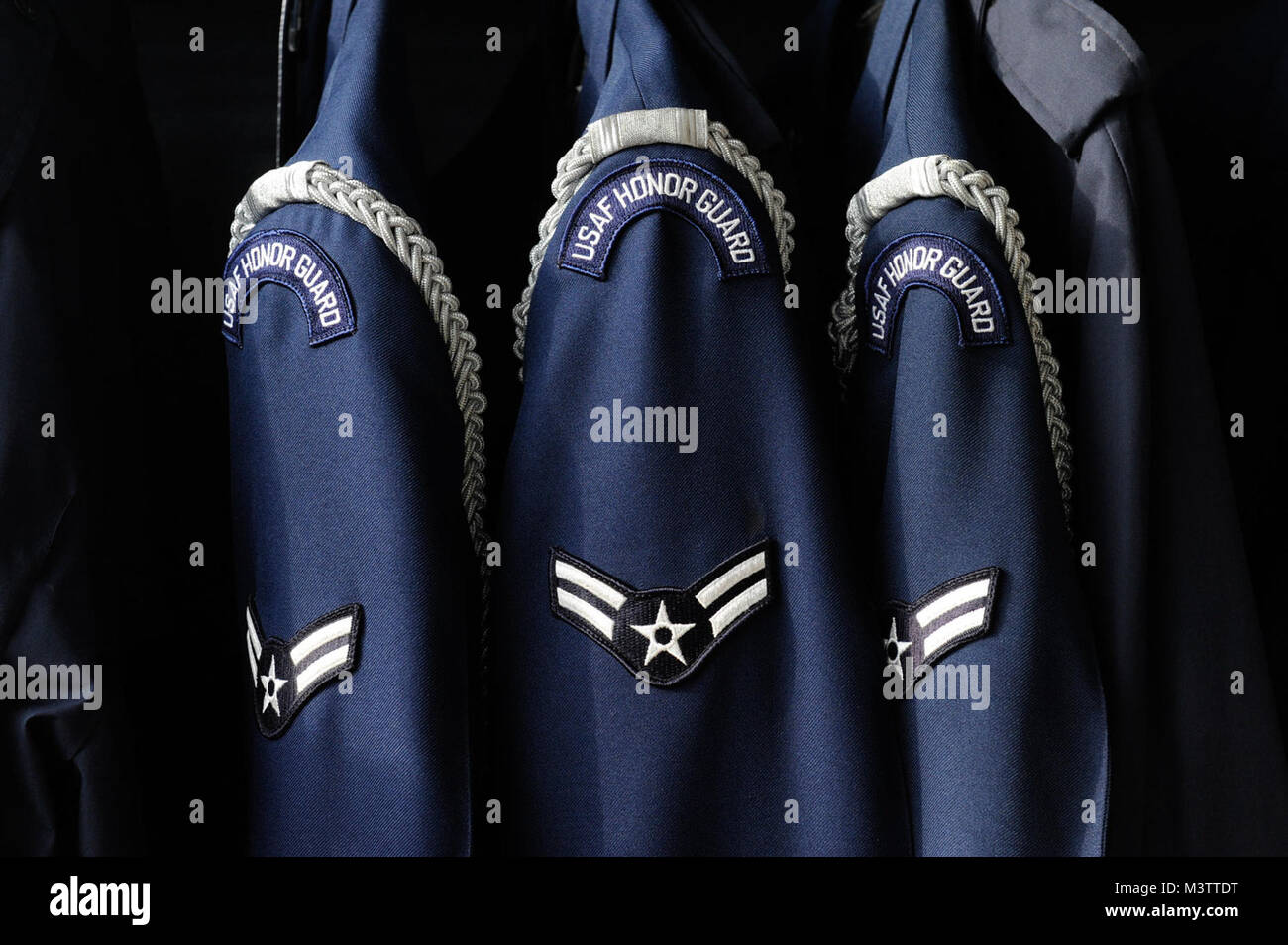 Air Force Honor Guard uniforms are ready for a change of command ...