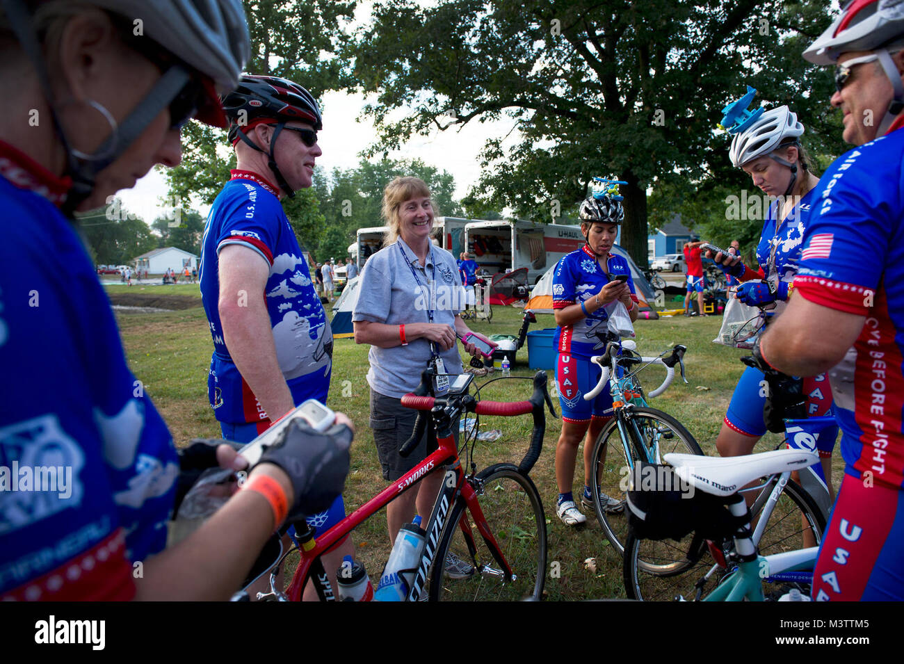 Members of the Register’s Annual Great Bicycle Ride Across Iowa Air ...