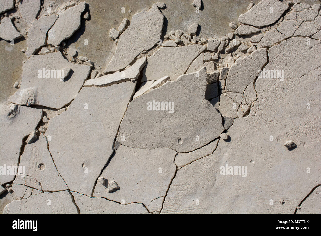 Cracked concrete surface as a background texture pattern Stock Photo ...