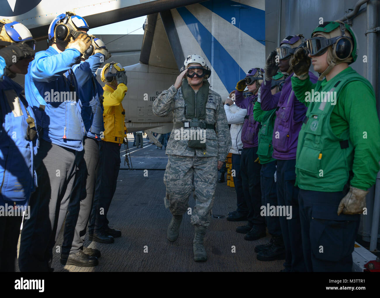 PACIFIC OCEAN (Nov. 29, 2016) Brig. Gen. Allan Day, commanding general ...
