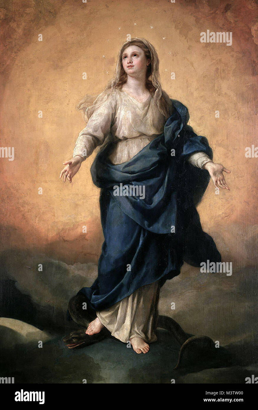 Anton Raphael Mengs - The Immaculate Conception Stock Photo - Alamy